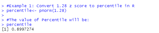 Z score to percentile in r – Edutized